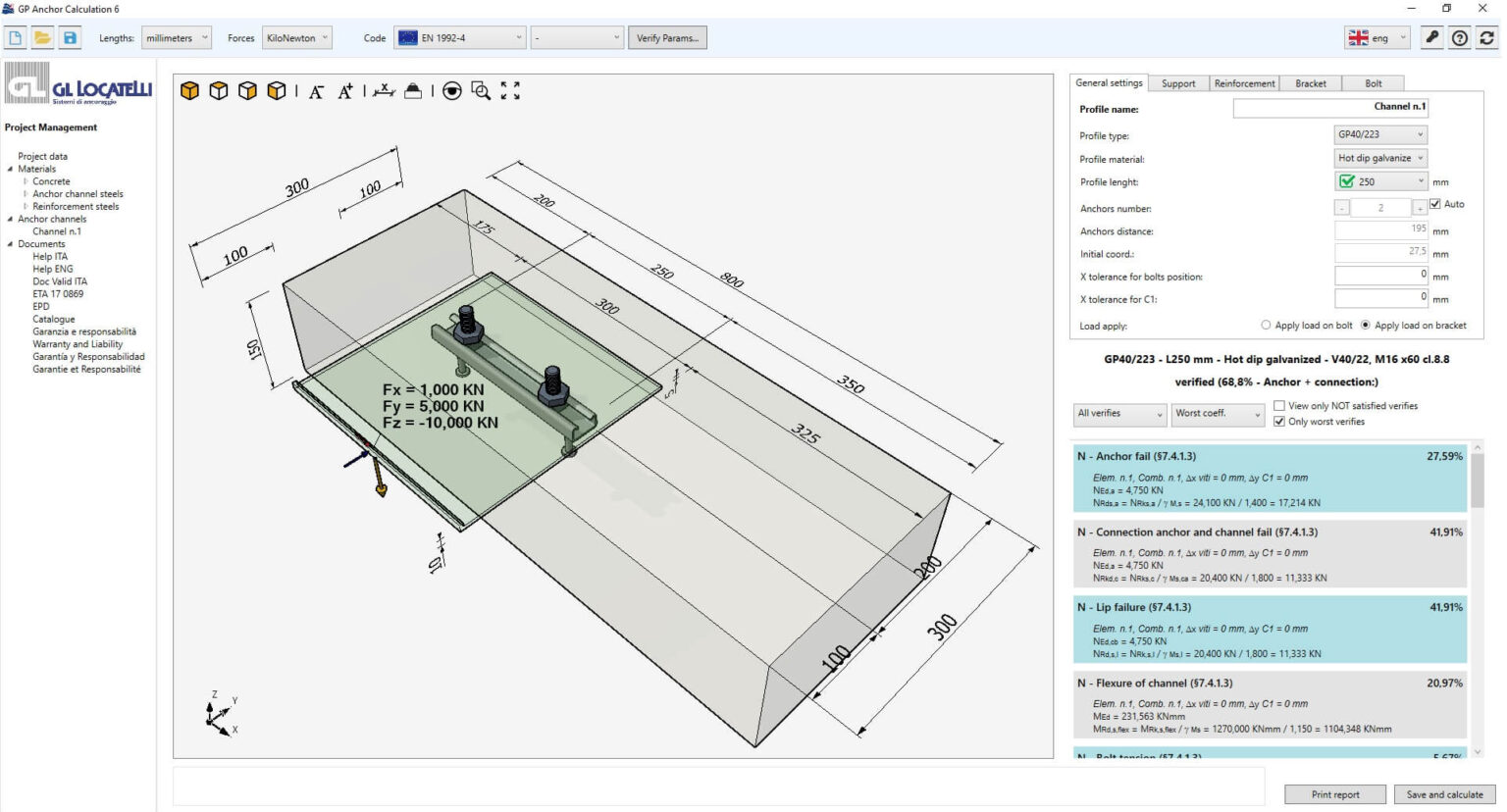 GP Anchor Channels Calculation | AnchorChannels